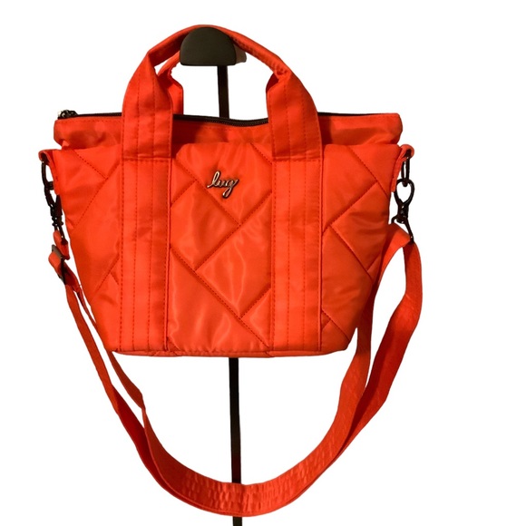 lug | Bags | Lug Dory Mini Crossbody Bag In Coral | Poshmark